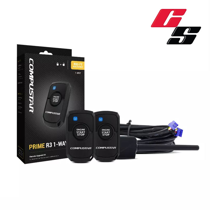 Compustar PRIME R3 (1BAM) 1-Way Remote Kit - Car Salon
