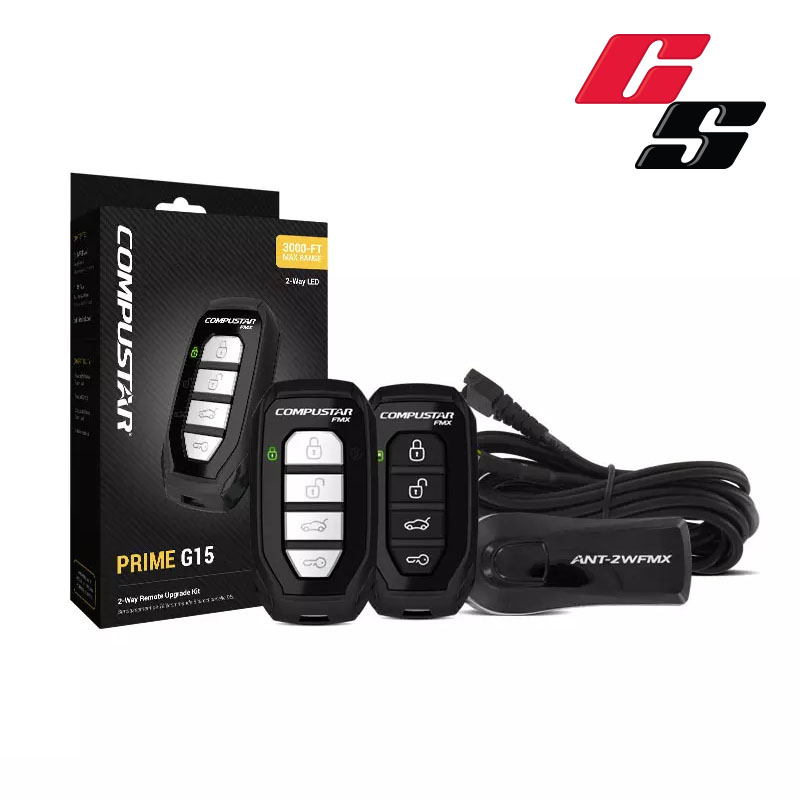 PRIME G15 (2-Way) 2-Way LED, 3000' Range Remote Kit - Car Salon