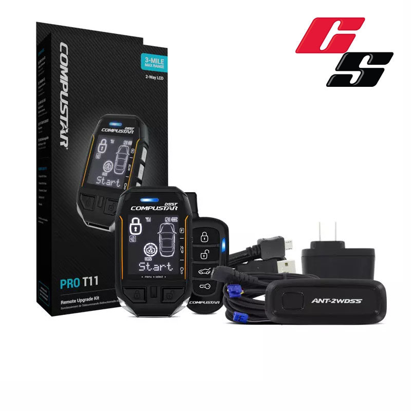 Compustar PRO T11 2-Way LCD Remote Kit - Car Salon